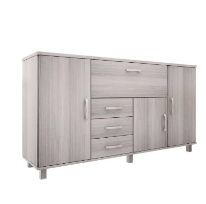 BAHIUT ORLANDI 547 DE 1.80 MTS CON 4 PUERTAS 3 CAJONES JACARANDA - MC ...